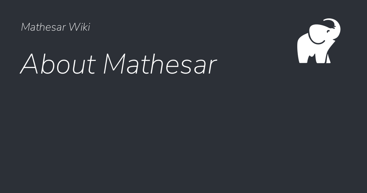 About Mathesar - Mathesar Wiki